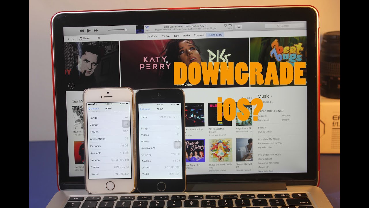 Downgrade iOS for Jailbreak or from Beta - YouTube
