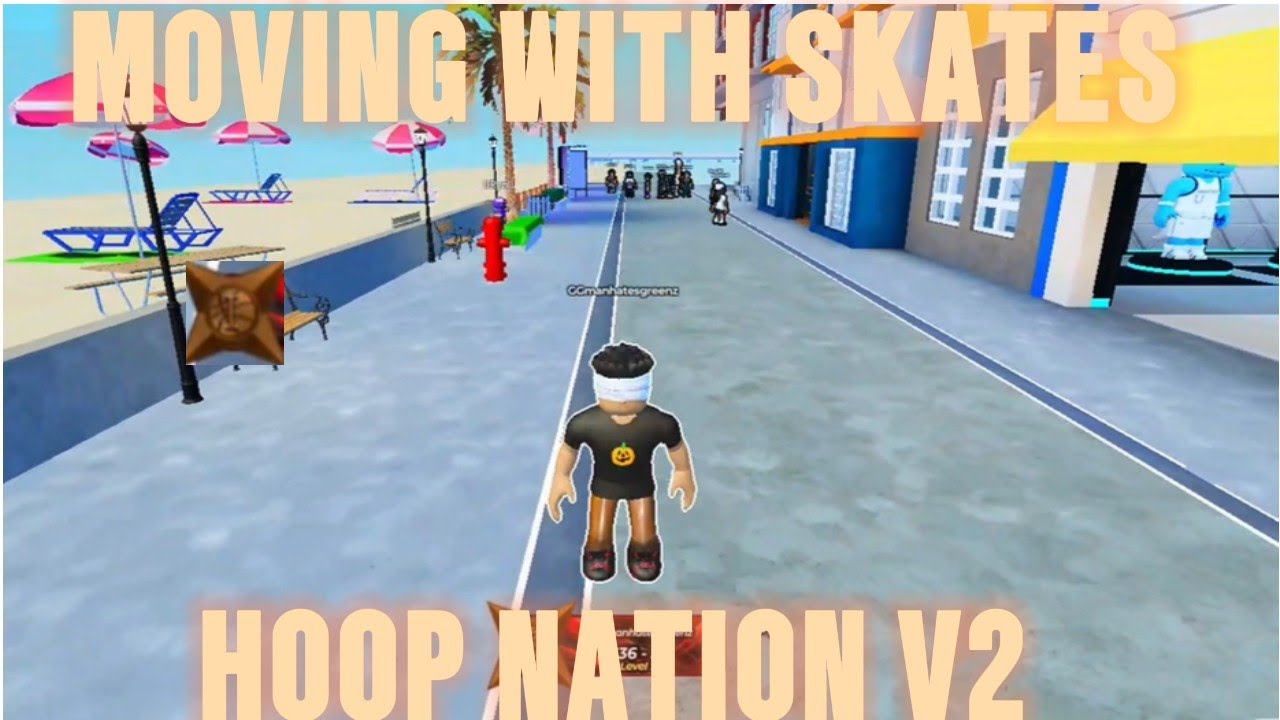 Moving with skates | Hoop Nation 2 Dribble god mixtape - YouTube