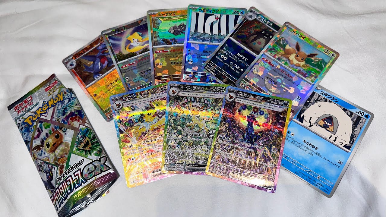 UMBREON GOD PACK!!! Pokemon Terestral Festival Opening in Japan! 🇯🇵 ...