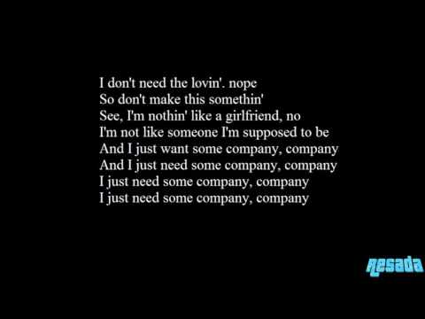 Tinashe Company Lyrics