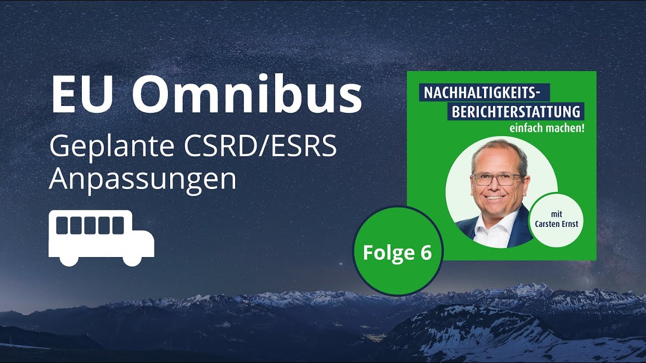 Omnibus Simplification Package: Änderungen, Einschätzung und Folgen ...
