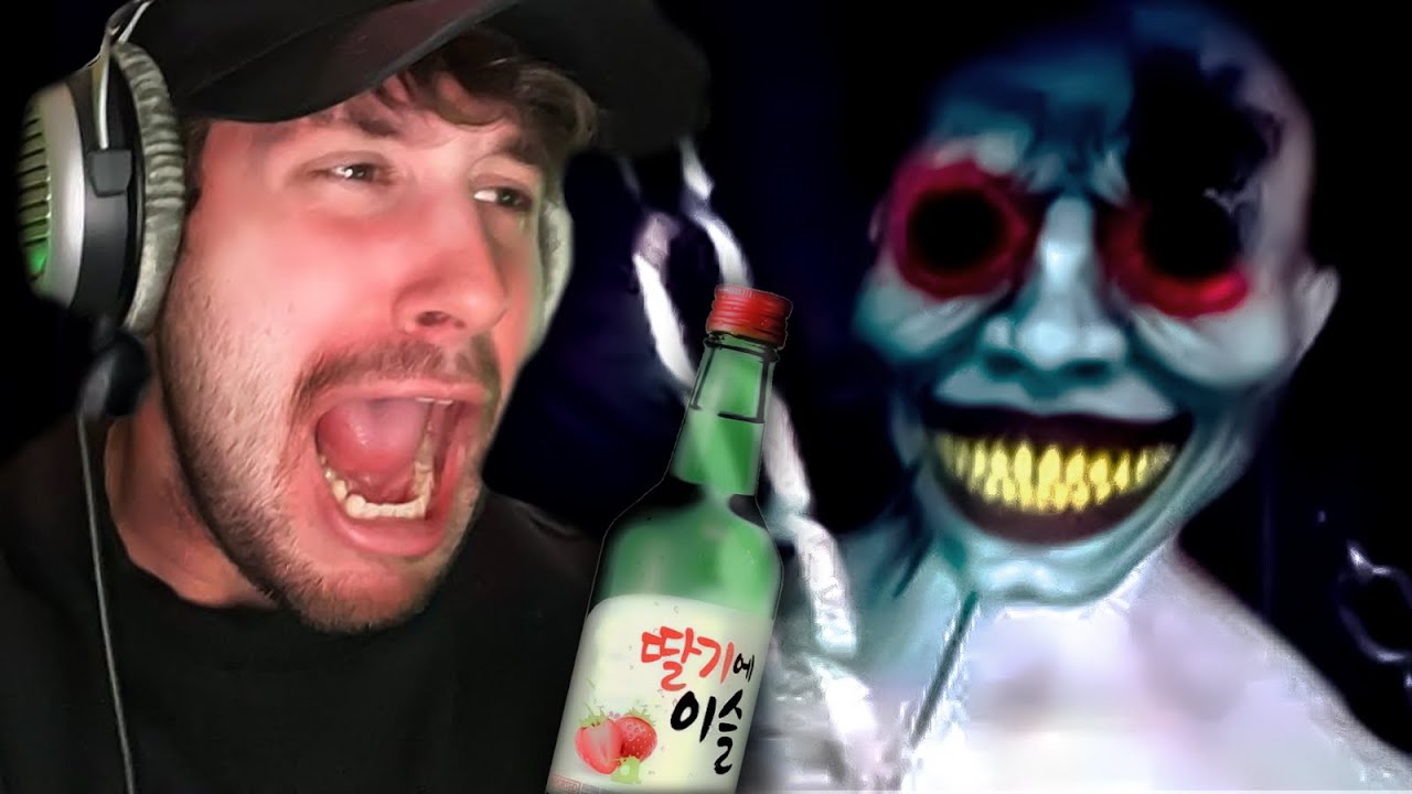 PLAYING HORROR GAMES DRUNK WAS A MISTAKE... - YouTube
