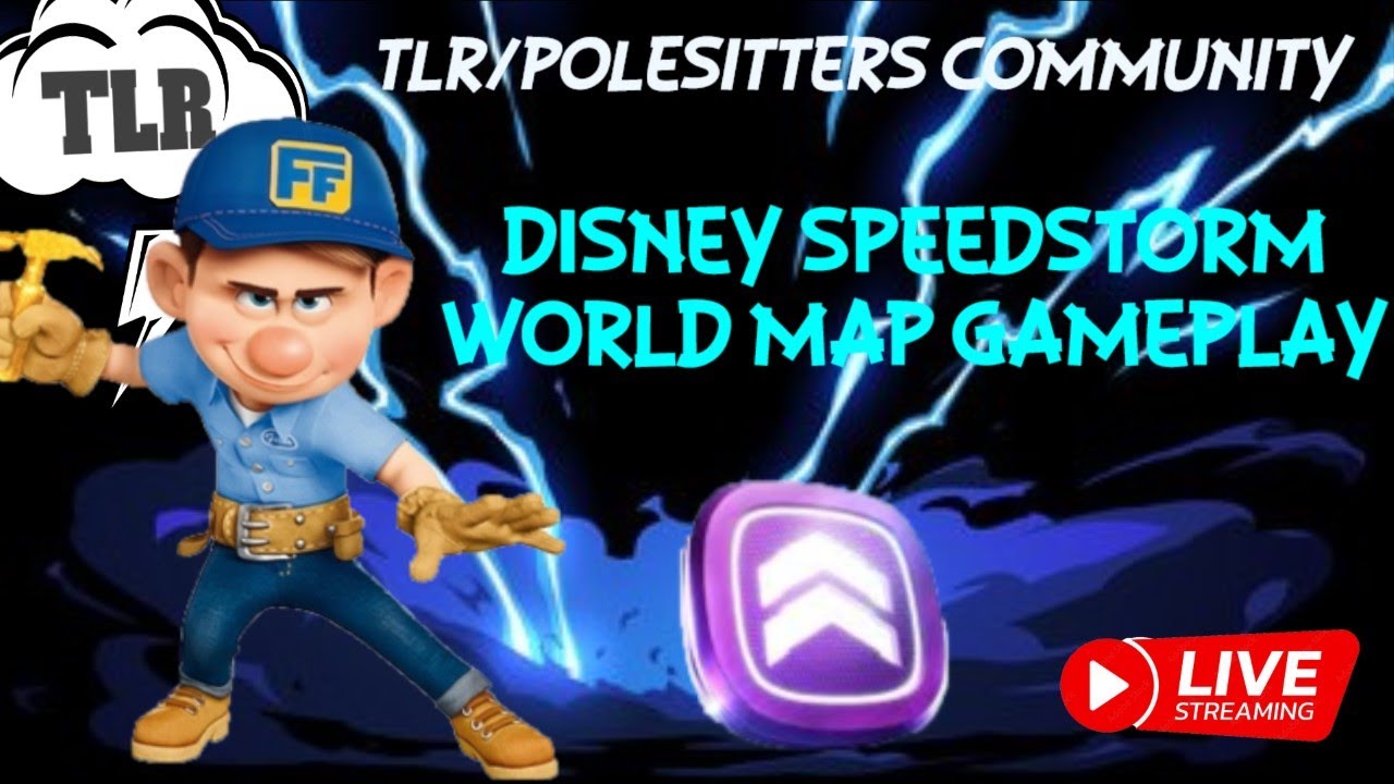 Disney Speedstorm LIVE World Map Gameplay and more #disneymashup - YouTube