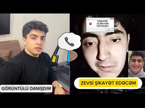ZEVSİ ŞİKAYƏT EDƏCƏM ! - YAŞAYIŞSIZ TİKTOKER (QALMAQAL) - YouTube