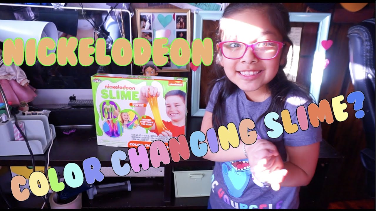 Nickelodeon Color Changing Slime? Does it work? - YouTube