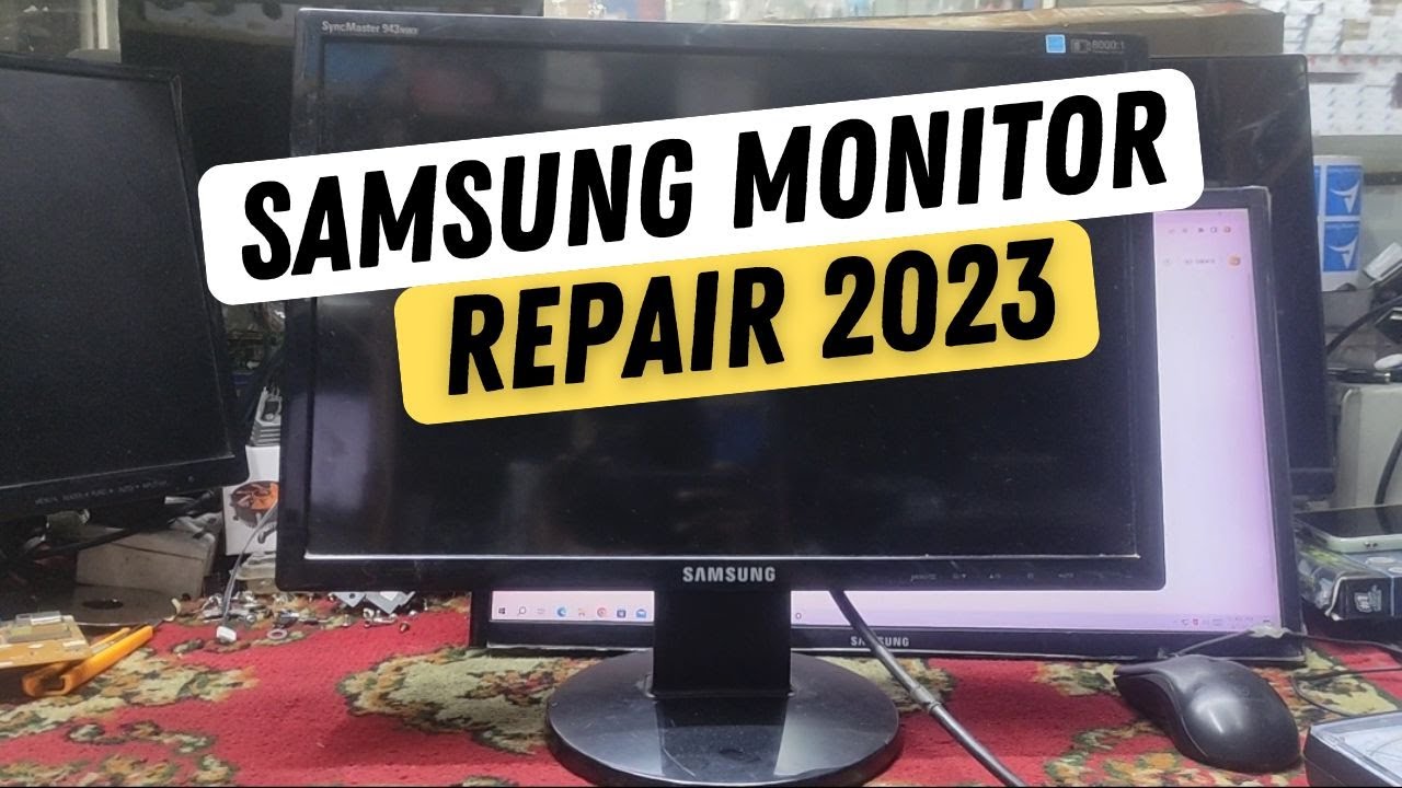 How to Fix a Black Screen on a Samsung Monitor | Created by Afjal ...