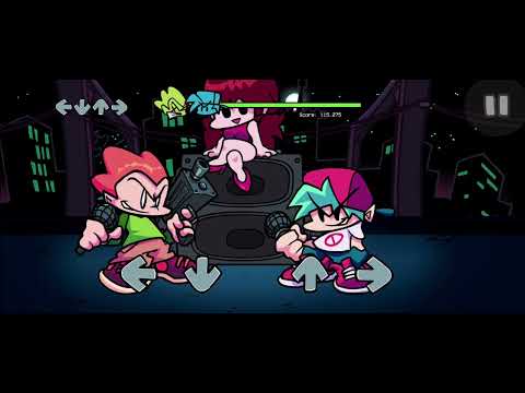 Playing FNF on a bus