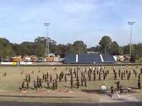 Jasper HIgh School Band 2001 - DeRidder Marching Festival - YouTube