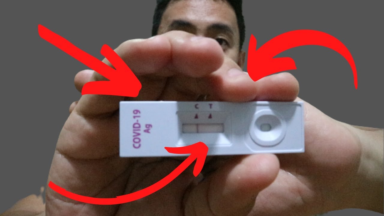 (DIY) How to test covid 19 rapid test by yourself - YouTube