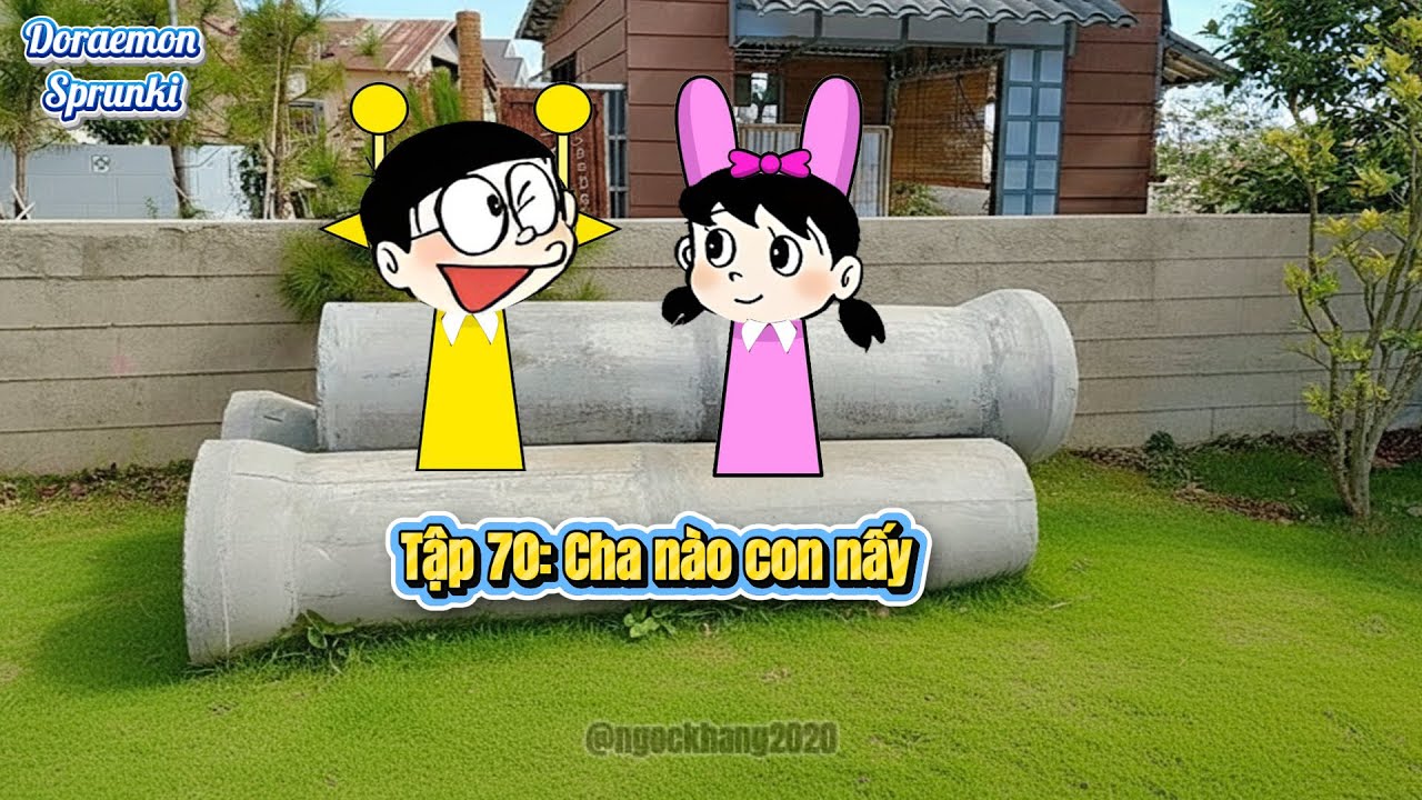 Doraemon Sprunki tập 70: Cha nào con nấy - YouTube