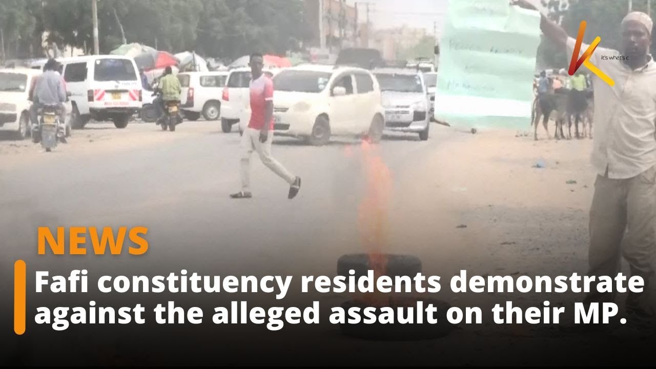 Fafi constituency elders and residents demonstrate against the alleged ...
