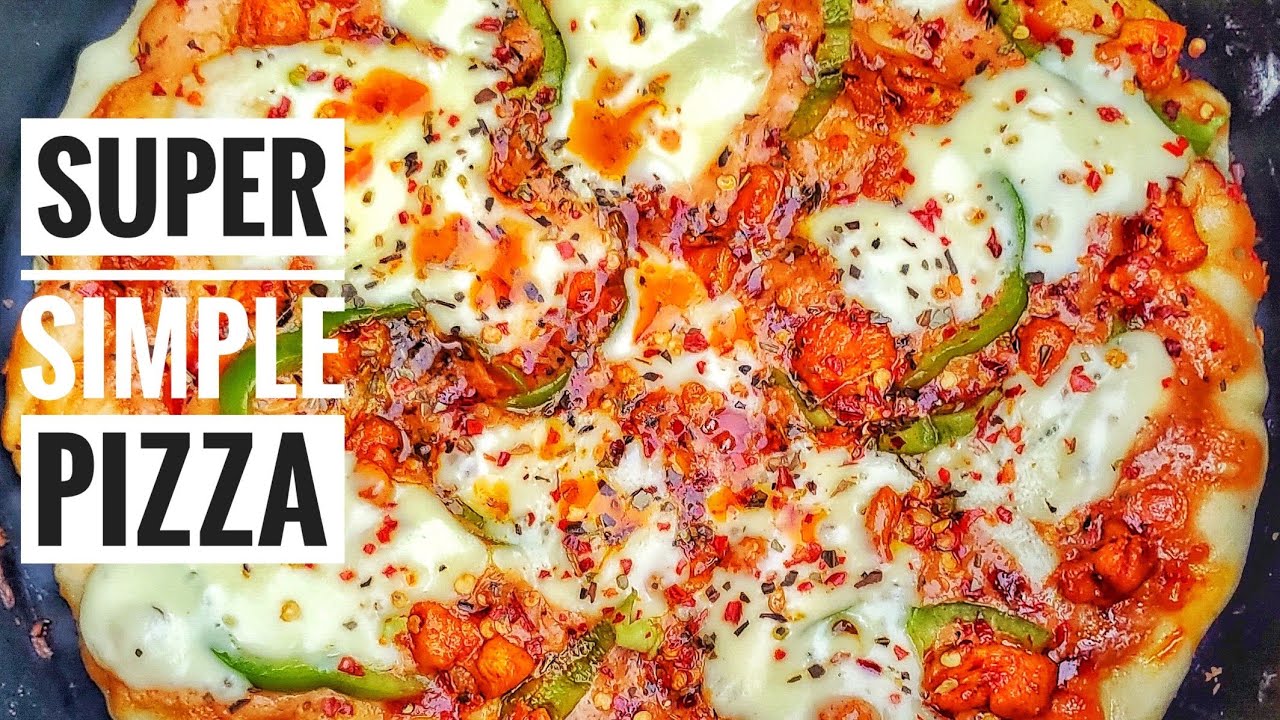 Simplest HomeStyle Pizza | Totally worth the burn! | #Shorts # ...