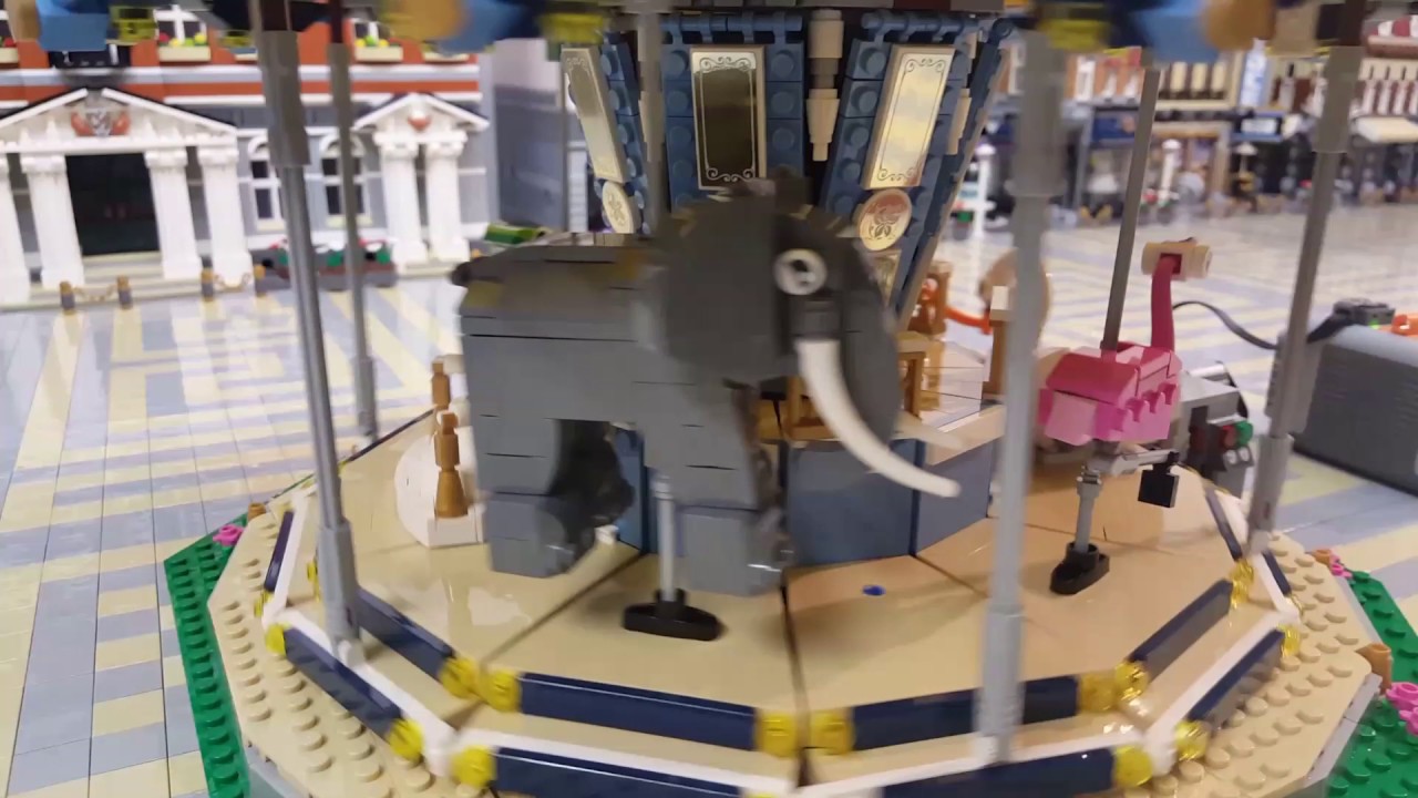 Carrousel lego manège - YouTube