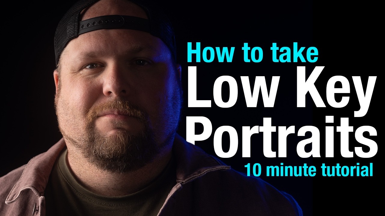 Master Low Key Studio Lighting for Incredible Portraits (2024) - YouTube
