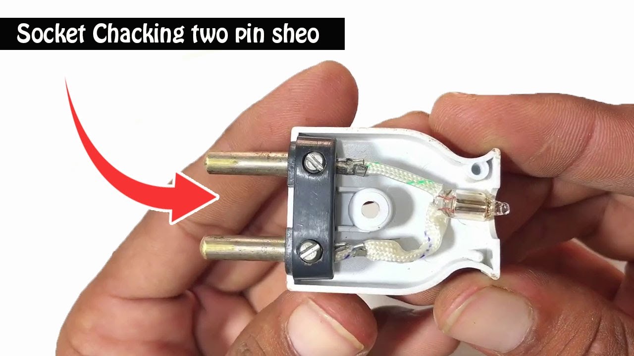 Awesome idea! Electric socket checking two pin sheo || life hack's ...