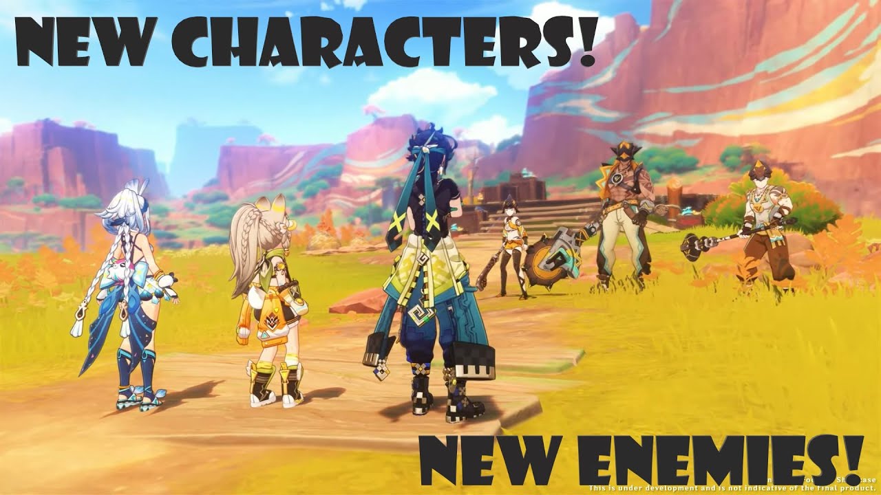 Natlan Characters and Enemies revealed? More Natlan teasers! - YouTube