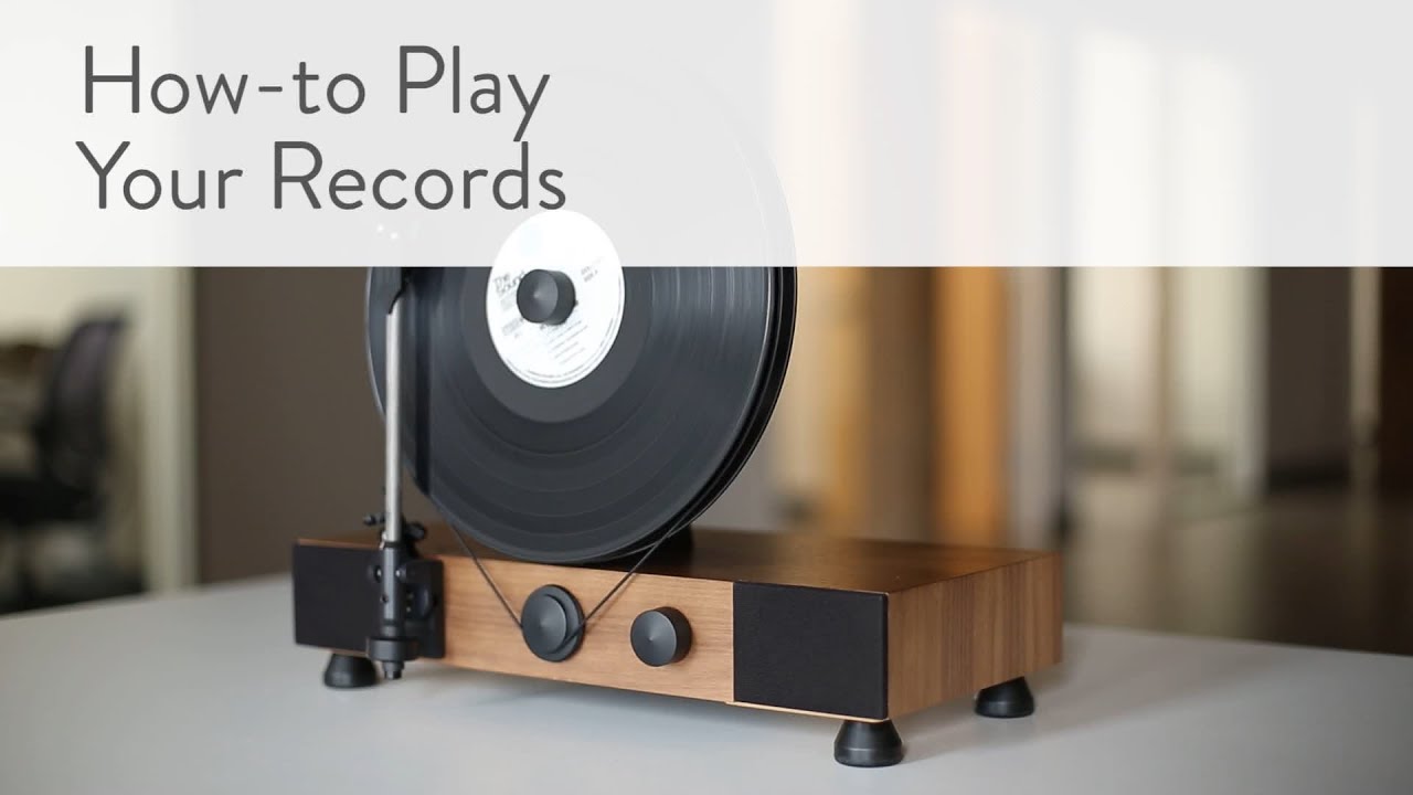 How to Play Your Records - YouTube