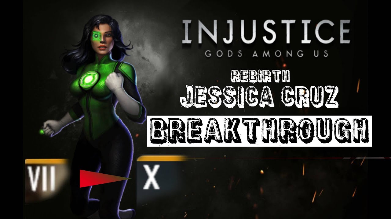 INJUSTICE mobile - Breakthrough (Jessica Cruz, from Elite VII to Elite ...