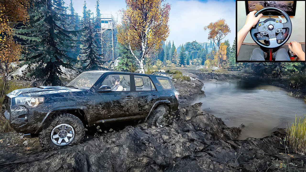 SnowRunner | 2020 Toyota 4Runner TRD Off Road Premium Mod | Steering ...