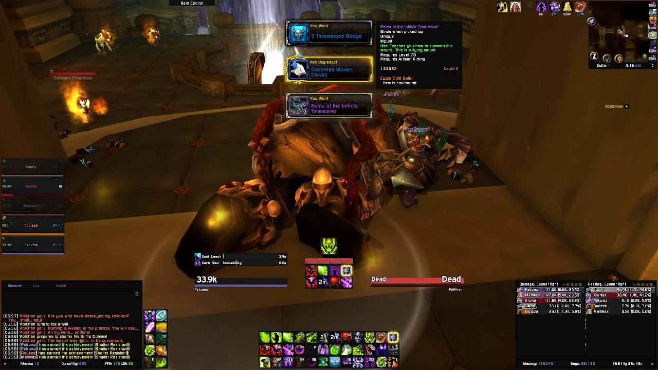 Reins of the Infinite Timereaver DROPPED! - YouTube