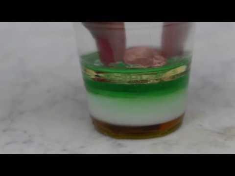 5 layer density tower - YouTube