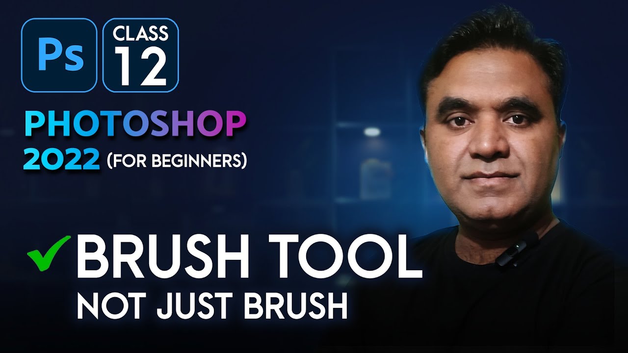 Brush Tool Photoshop | Adobe Photoshop Tutorial for beginners ...