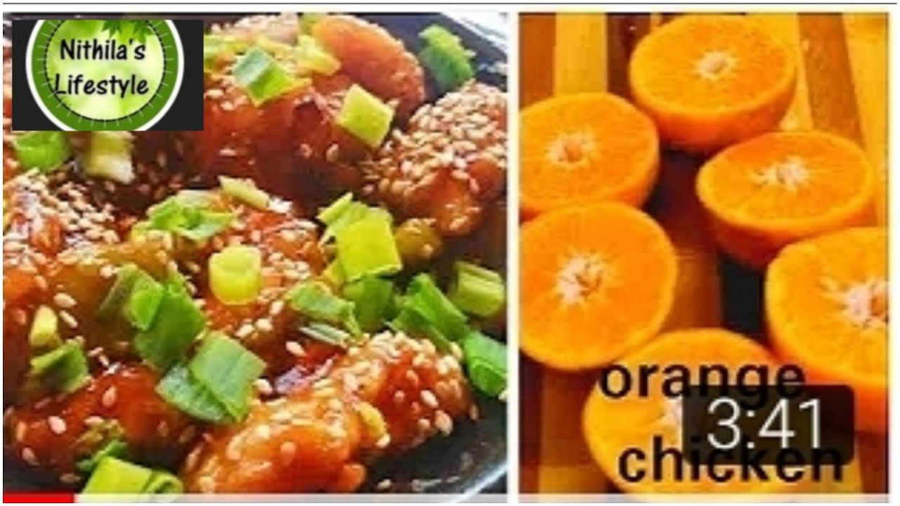 orange chicken recipe | orange chilli chicken | orange chilli chicken ...