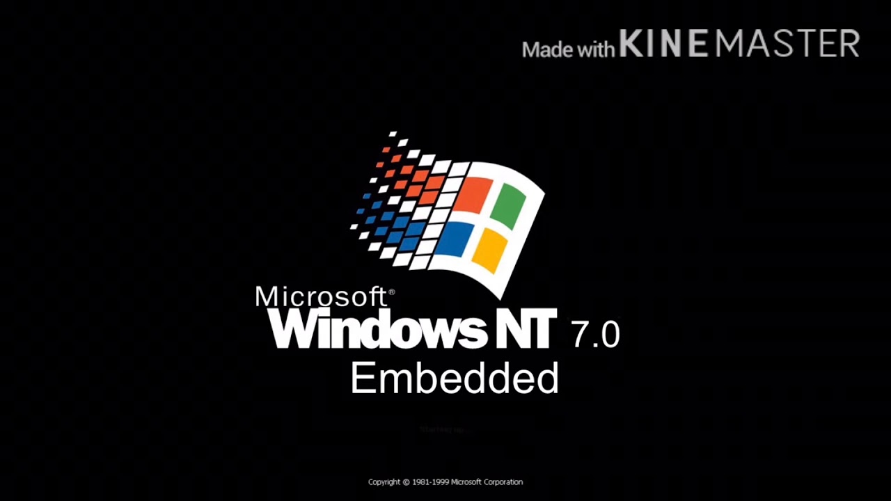 Microsoft Windows NT 7.0 Embedded Startup - YouTube