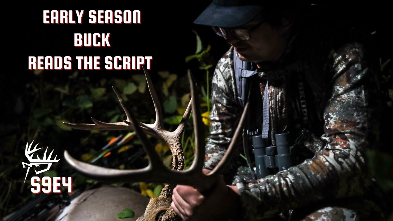 Early Season Archery Buck Reads The Script - YouTube
