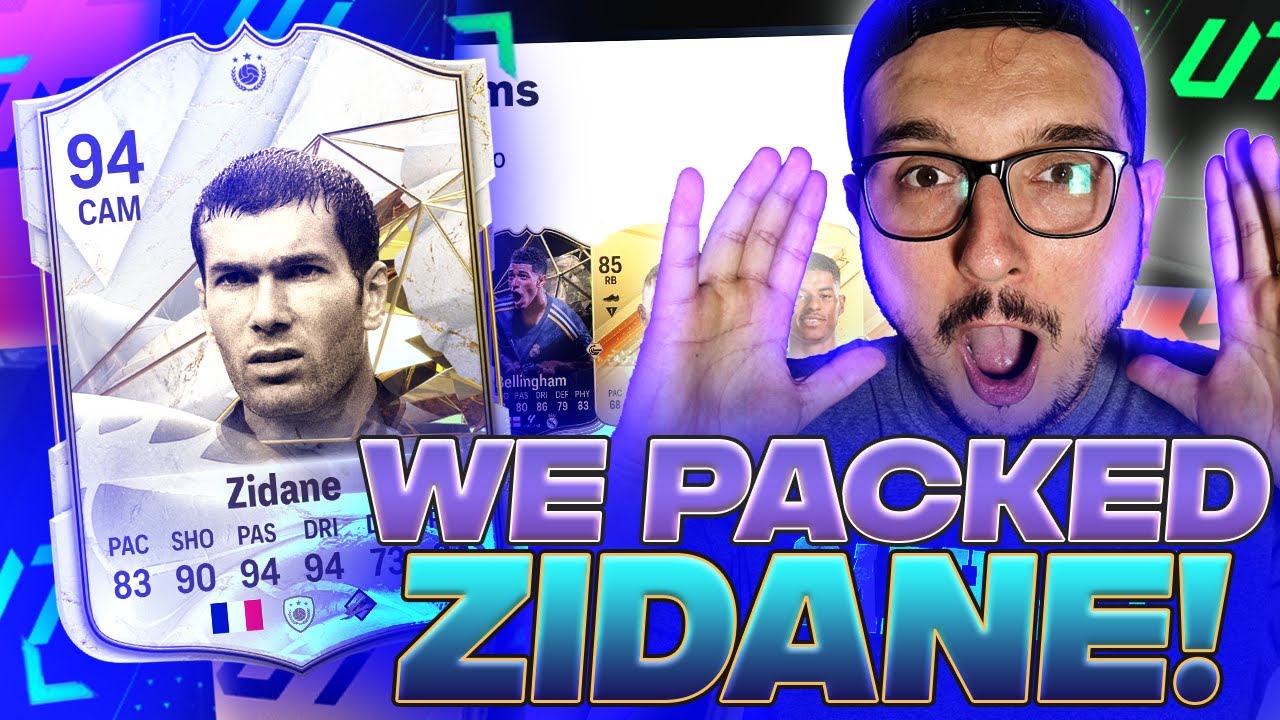 WE PACKED ZIDANE TRADEABLE! THE BEST ULTIMATE TEAM CHAMPION REWARDS! EA ...