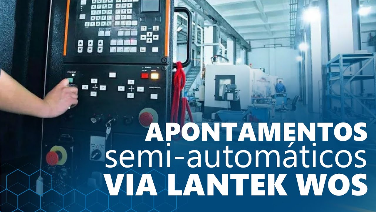 Como fazer apontamentos via Lantek WOS - YouTube
