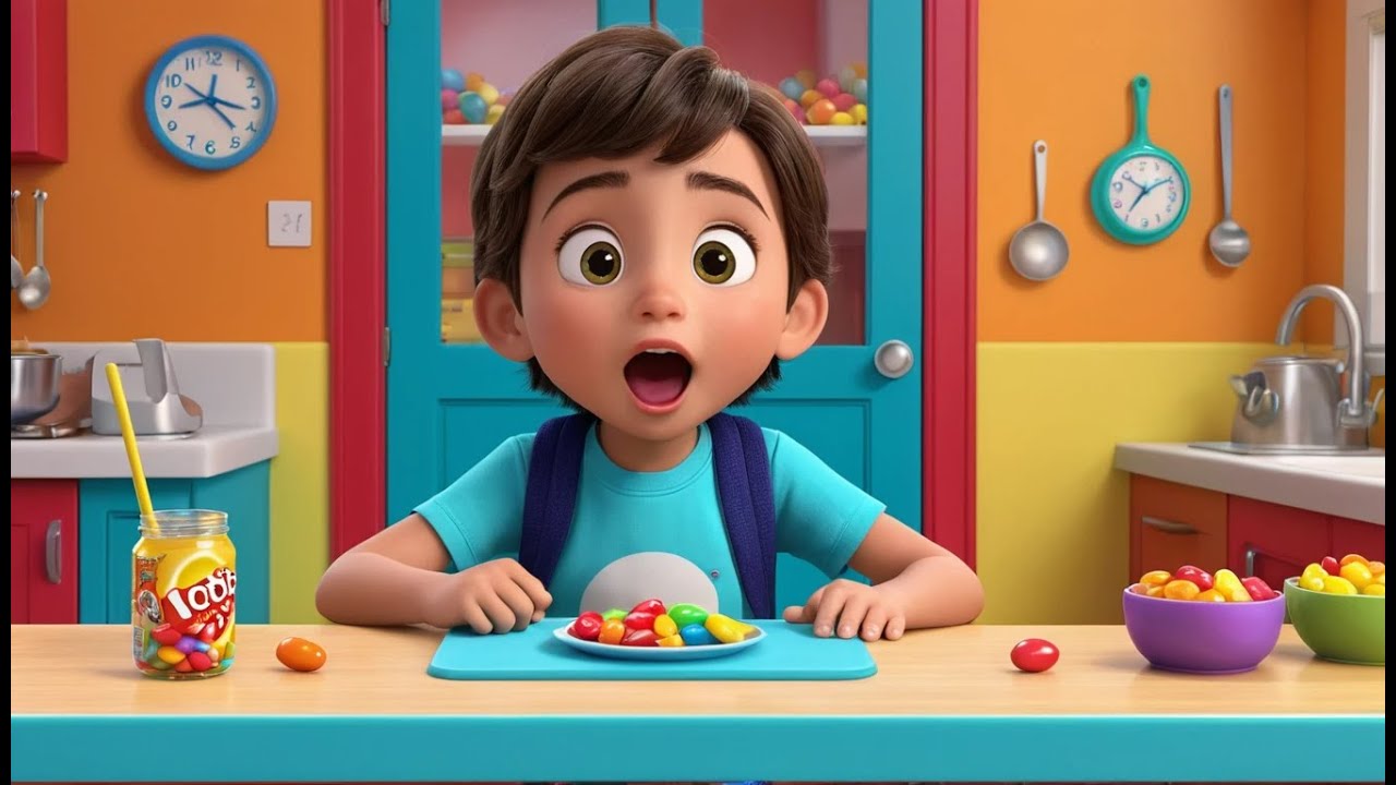 Where Did the Jelly Beans Go? | Fun Nursery Rhyme for Kids | Sing-Along ...