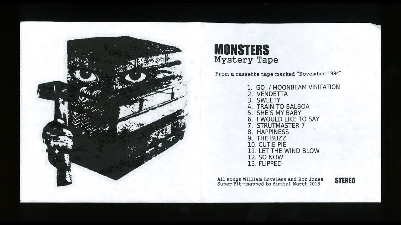 Monsters Music Full Length Album "Mystery Tape" (1984) - YouTube
