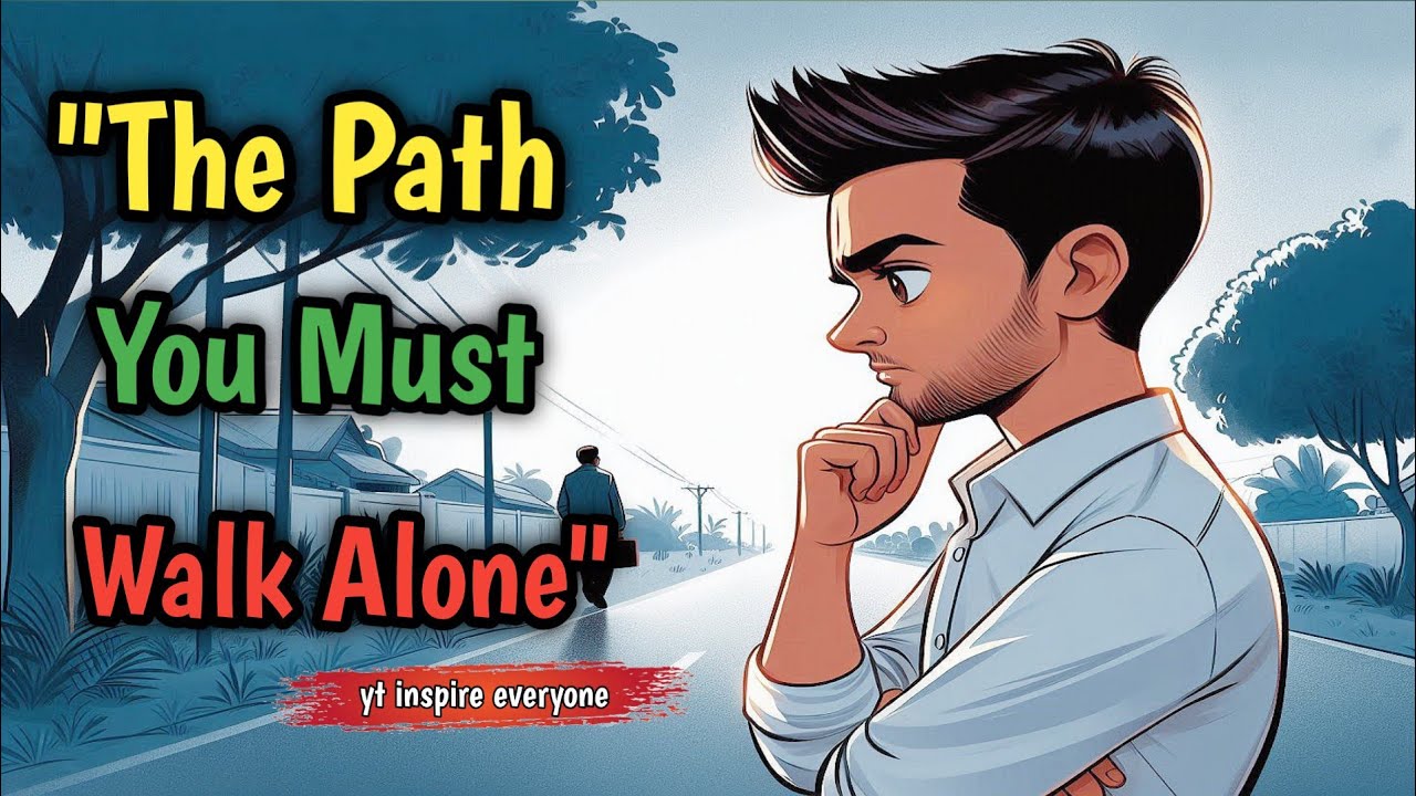 "The Path You Must Walk Alone" || inspirational story || monk story ...