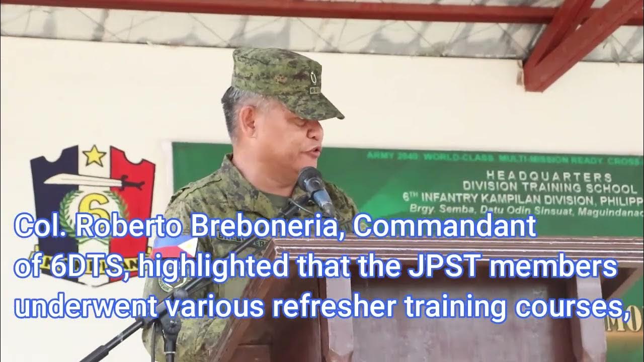 07 February 2025 192 JPST Members Complete Basic Military Refresher Training - YouTube