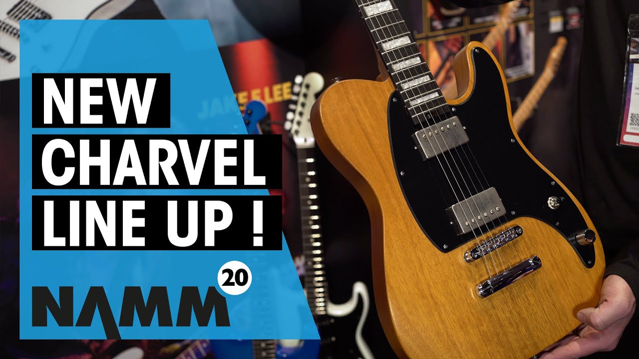 Charvel NAMM 2020 | New Gojira Signature & Lineup | Joe Duplantier ...