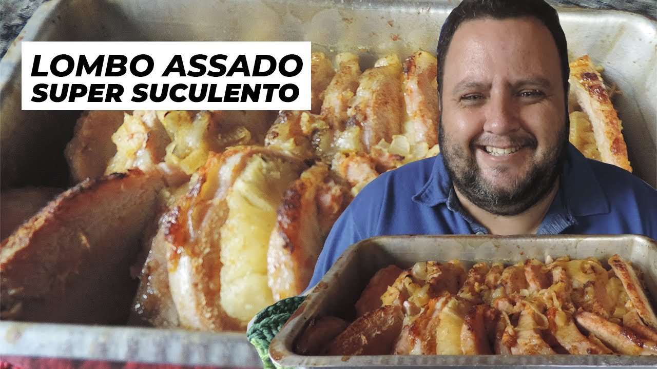 COMO FAZER LOMBO ASSADO COM ABACAXI - SUPER SUCULENTO - YouTube