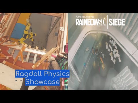 Rainbow Six Siege Ragdoll Physics Showcase pt 1 - YouTube