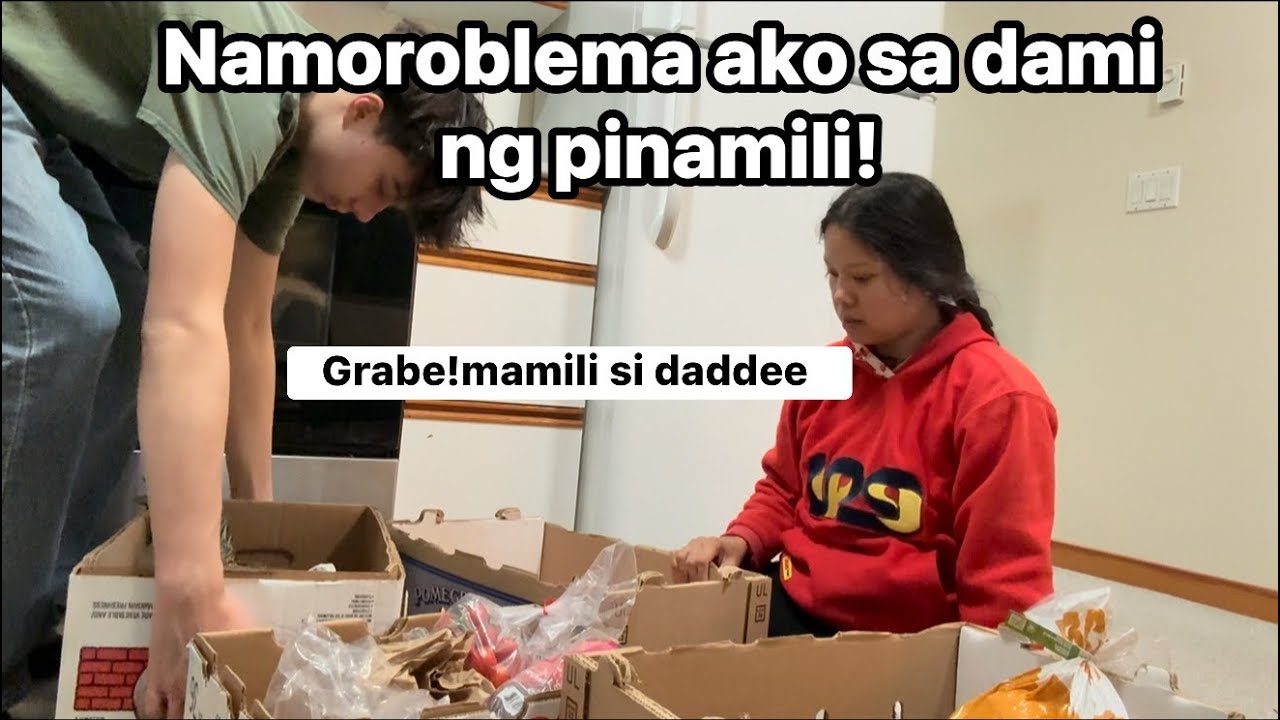 GRABE! SA DAMI NG PINAMILI NILA DADDY HINDI NAGKASYA SA FREEZER NAMIN ...