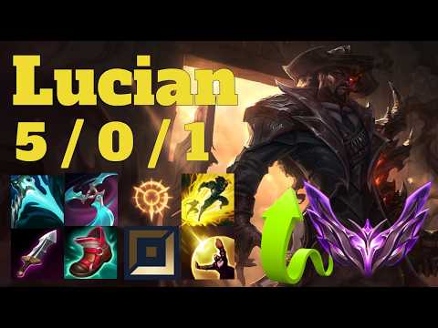 Ustalık (Master) Maçında Rakibi Oyundan Bezdirip AFK Bıraktırmak! Lucian | League of Legends