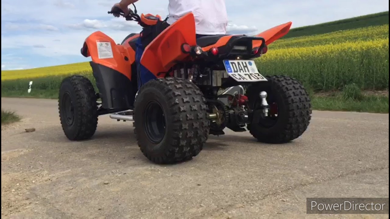 Hercules Adly 450 | SoundCheck | Pure sound - YouTube