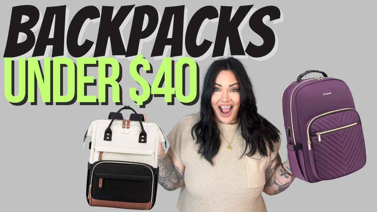 Comparing Affordable Amazon personal item backpacks - YouTube