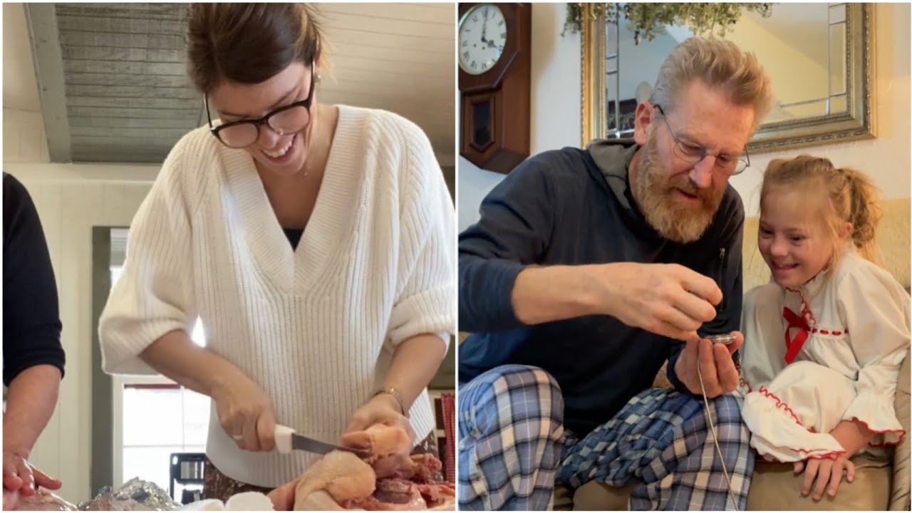 Rebecca Rory & Indiana Feek | Cooking Chicken Pieces A Heartwarming Day ...