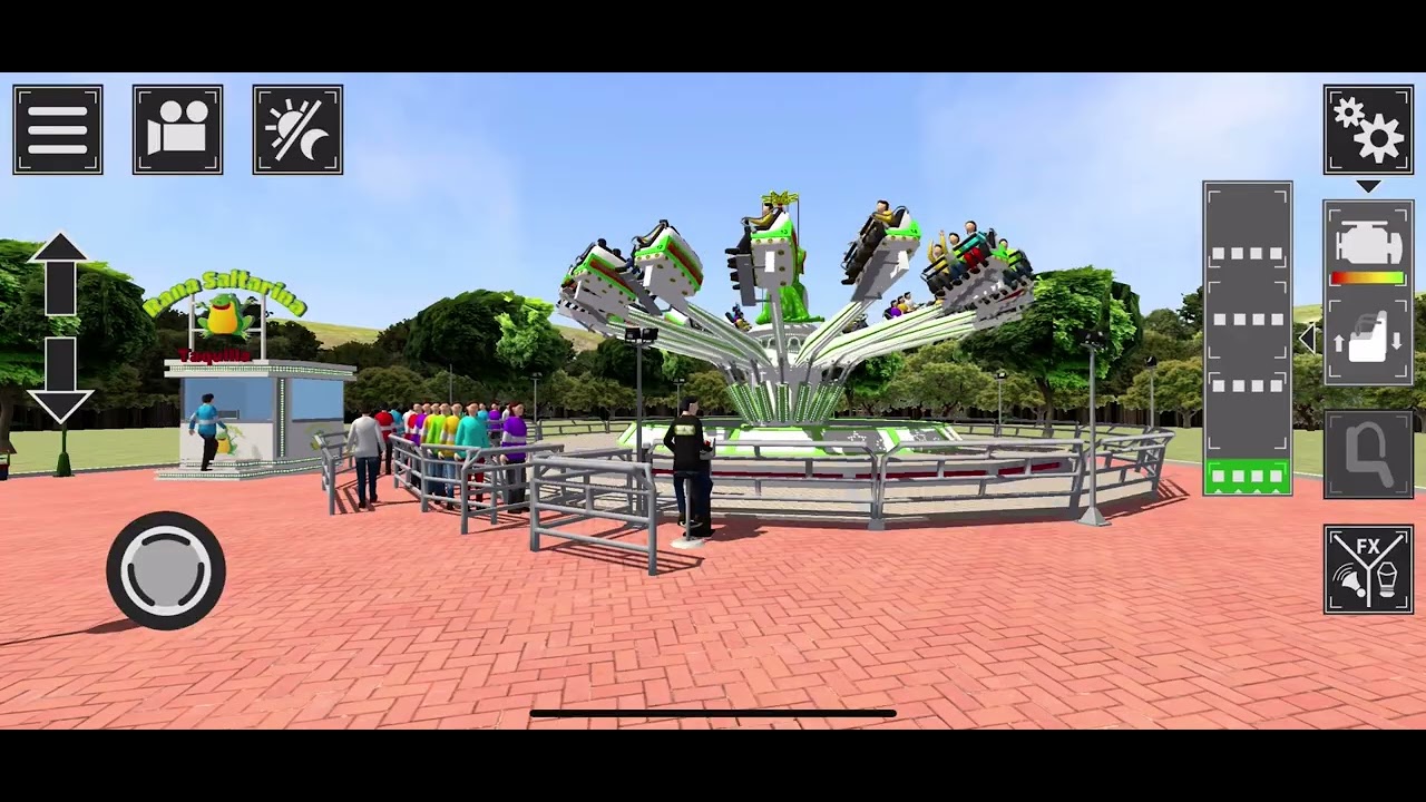 Theme Park Simulator Techno Jump - YouTube