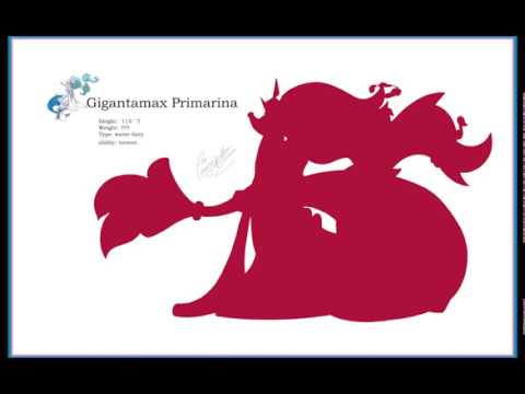 Gigantamax primarina! pokemon sword and shield idea! - YouTube