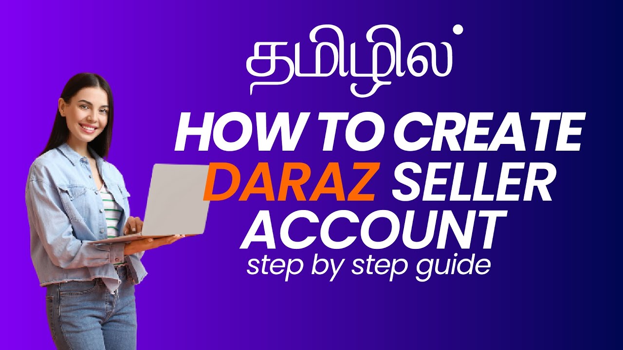 How To Create Daraz Seller Account in Tamil & Online Money Part 01 ...