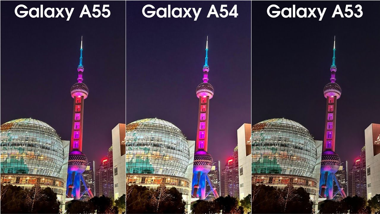 Samsung A55 vs Samsung A54 vs Samsung A53 Camera Test - YouTube