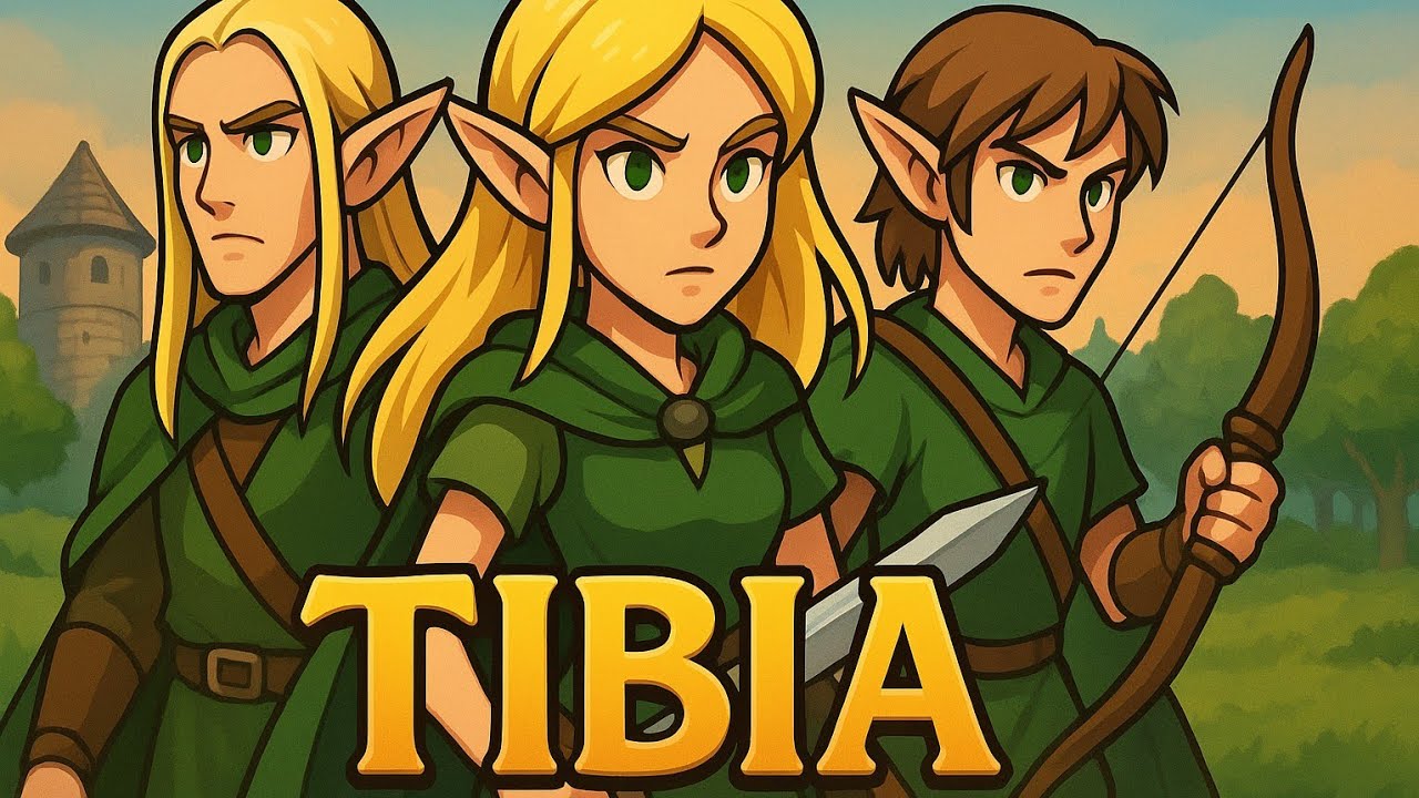 Tibia || Elves || Elf scouts || Elf Arcanists || zonas para paladin ...