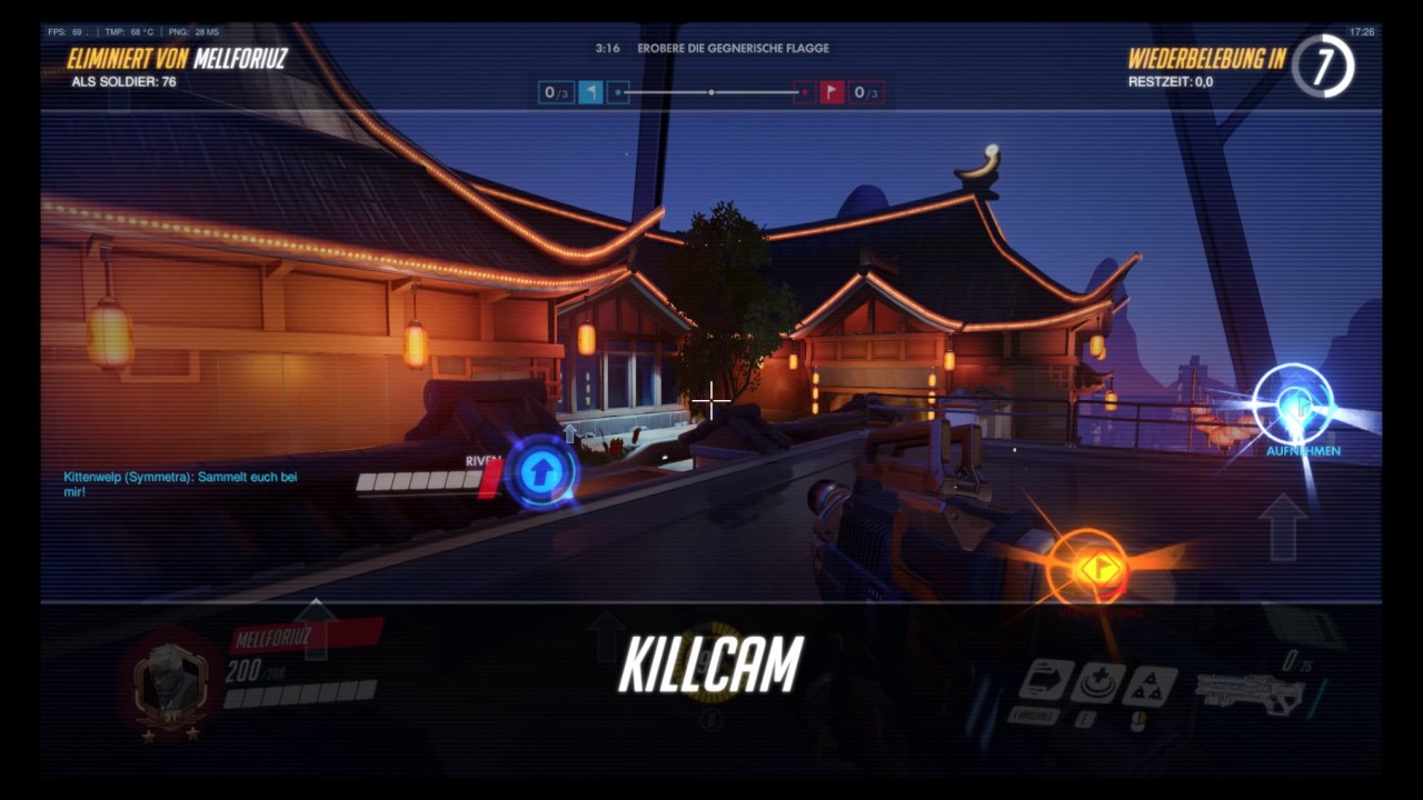 Overwatch Mercy Gameplay #001 - YouTube