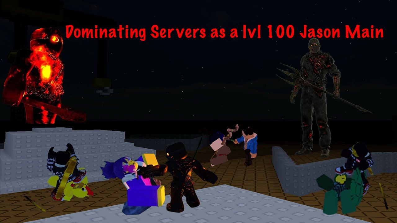 Dominating Survivors as a lvl 100 Jason Main | FORSAKEN - YouTube